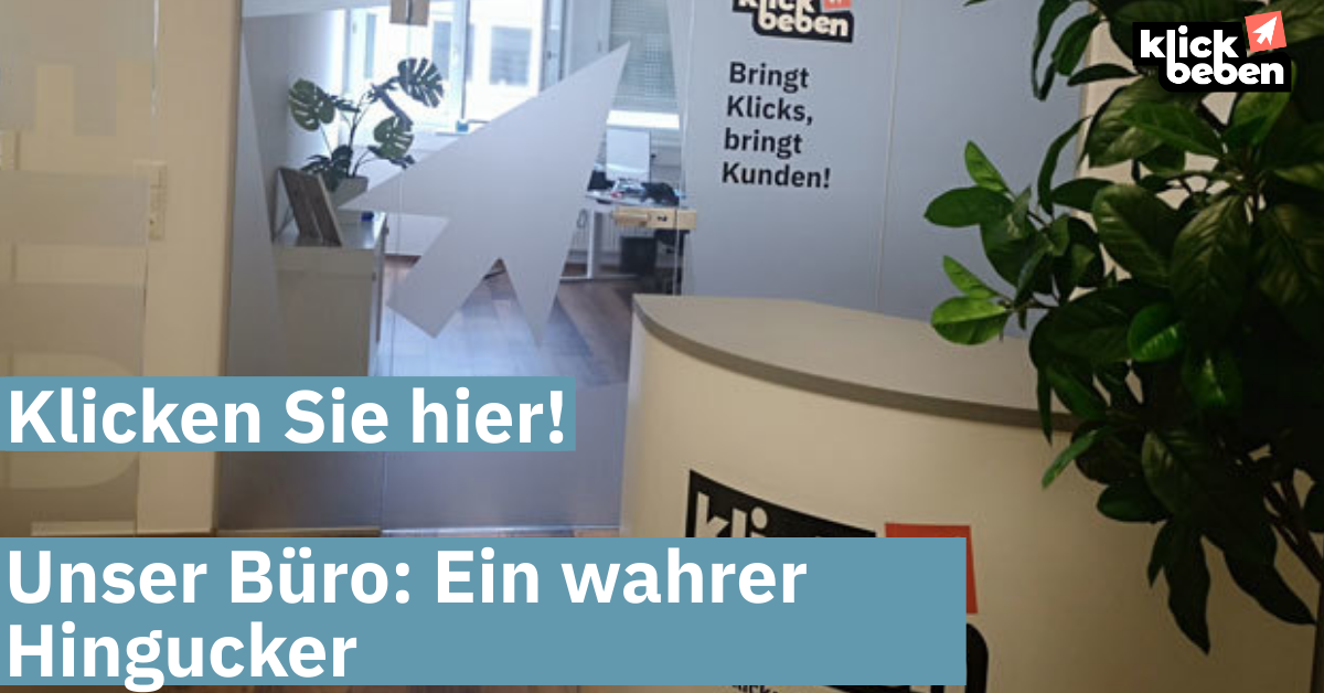 Unser Büro: Ein wahrer Hingucker